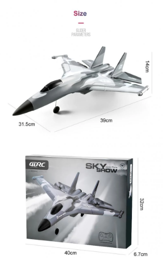 Avion Radio Control SU 35 Irrompible! EPP RC 2CH | Aerotoys - Juguetes ...