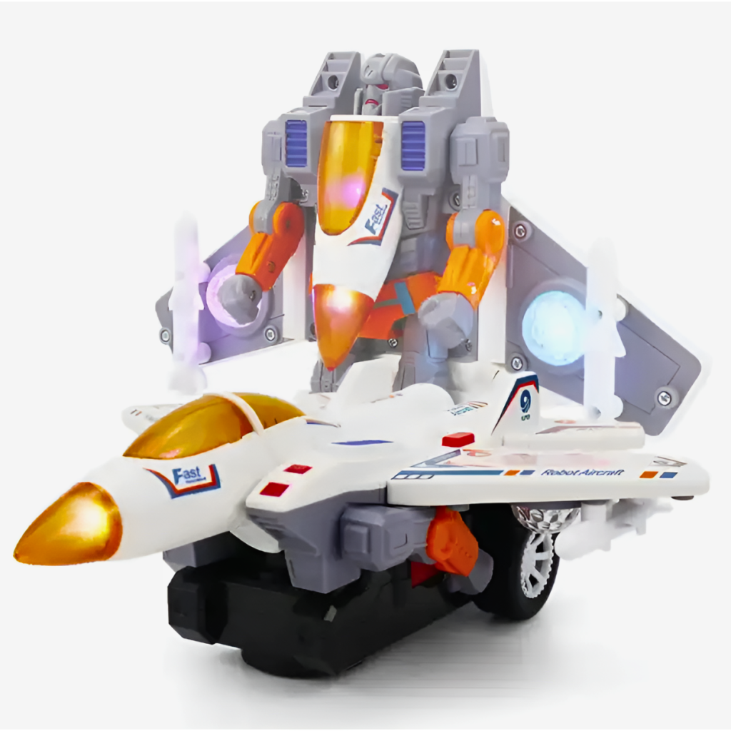 Transformer Airplane: Avión Transformer a Baterías, luces y musica ...